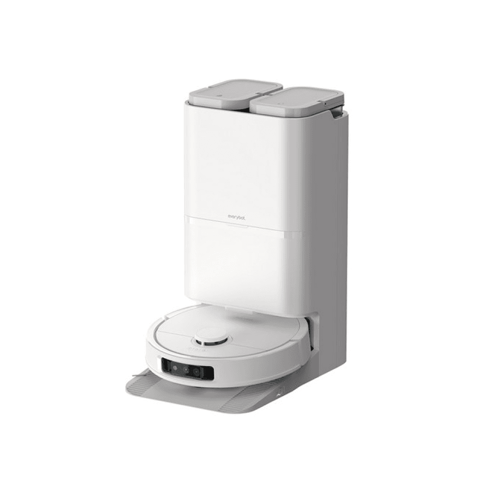 에브리봇 AI 클린케어 올인원 로봇청소기 Q9 + Q9 HOME 세트, 화이트, Q9(청소기), Q9HOME(충전기) (Q9) | 가전구매의 새로운 기준, 가전나우